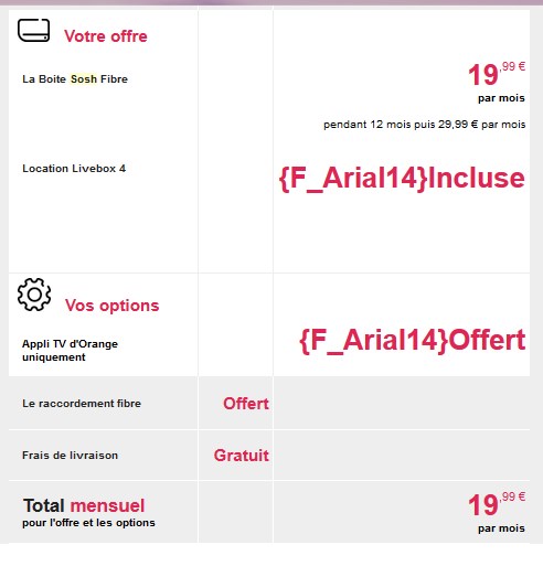 Boite SOSH : location livebox 4 incluse mais final... - Communauté Sosh
