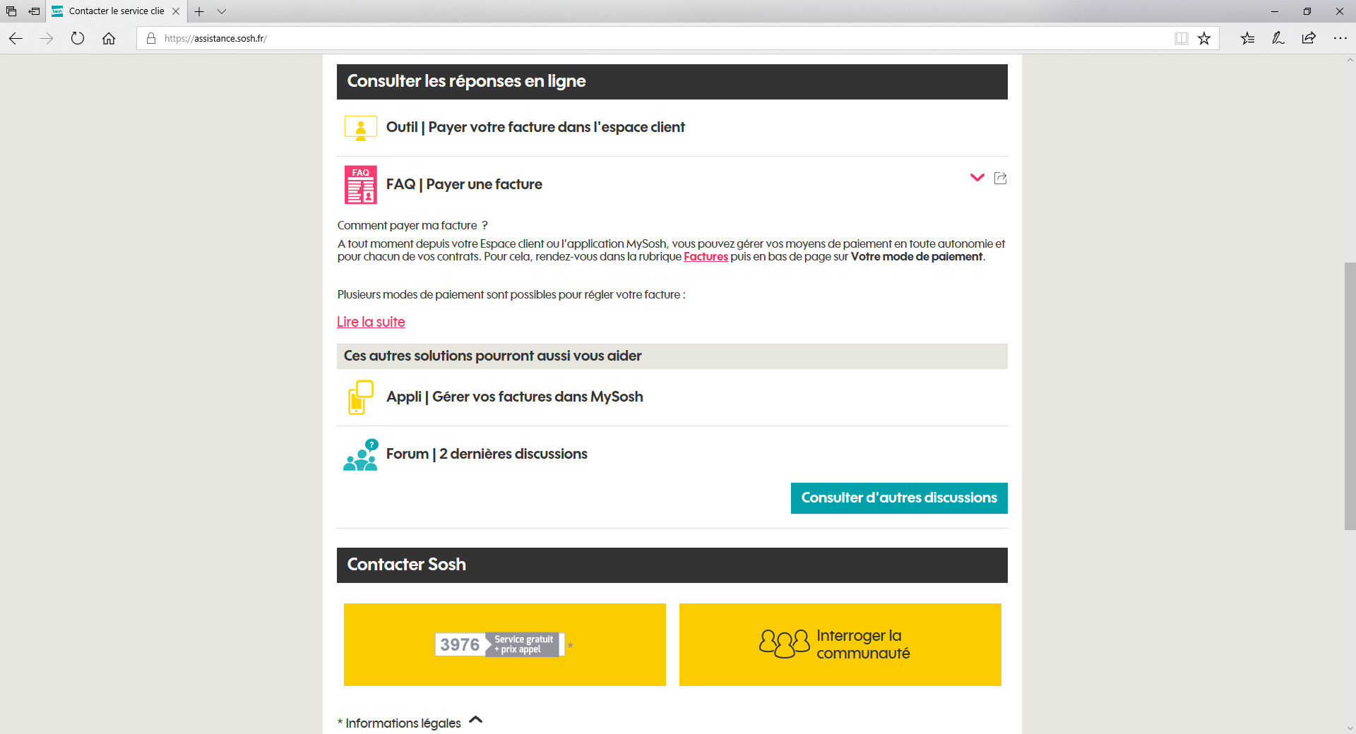 Résolu : Paiement de deux factures suite à une portabilité - Communauté ...