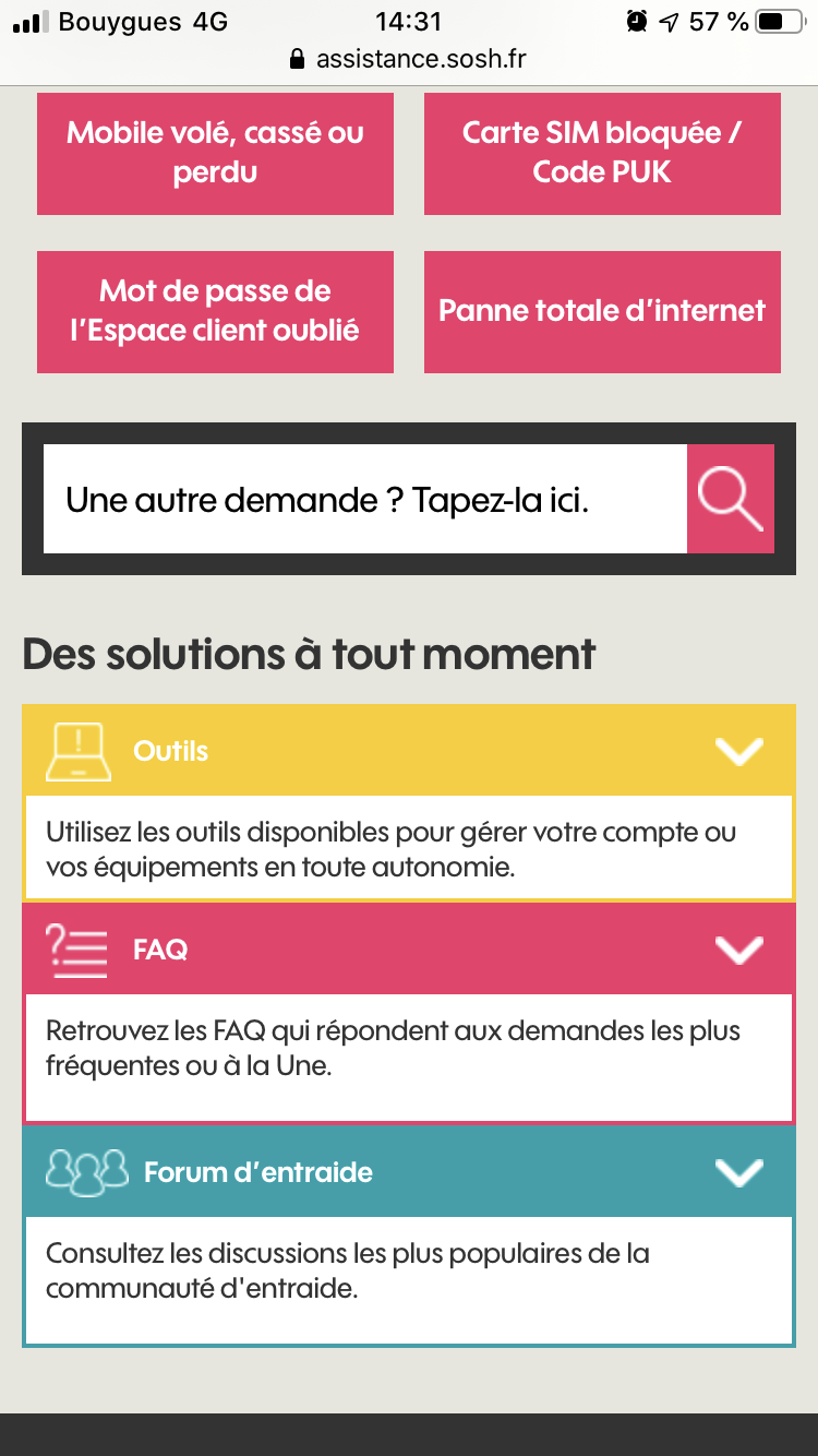 Résolu : Offre Sosh 14,99€ - Communauté Sosh