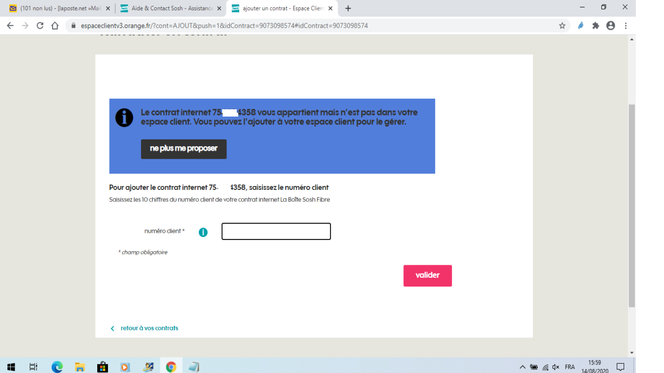 Recevoir ses factures - Communauté Sosh