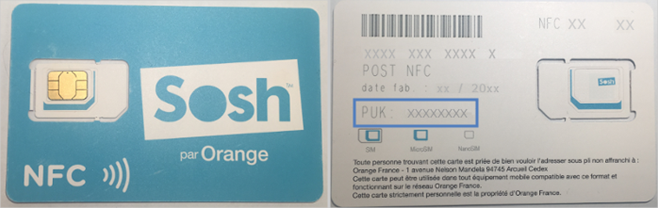 [Tuto] Le code PUK : comment débloquer votre carte... - Communauté Sosh