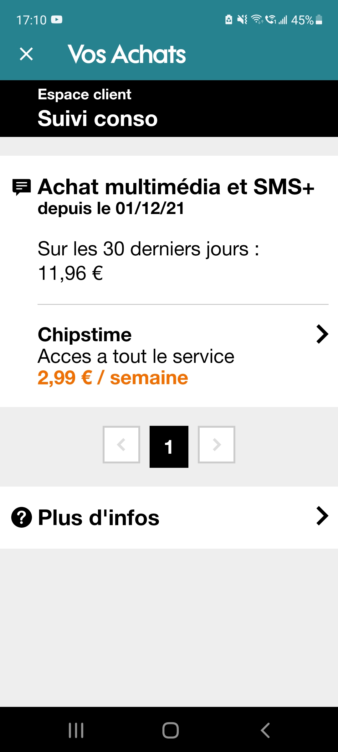 facturation application - Communauté Sosh