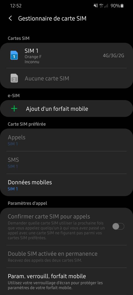Résolu : Activation eSIM sur Samsung S21 FE - Communauté Sosh