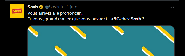 Résolu : Forfait 5G ok mais pas de réseau 5G sur le mobile - Page 6 - Communauté Sosh