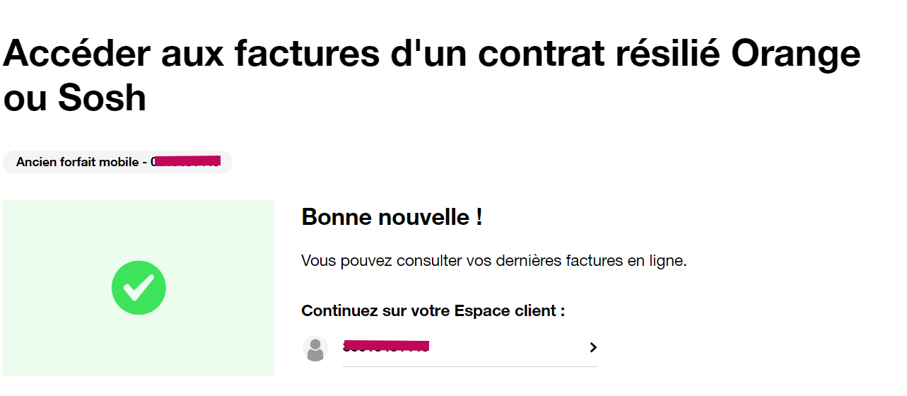 Résolu : Impossible d'accéder à ma dernière facture après ...