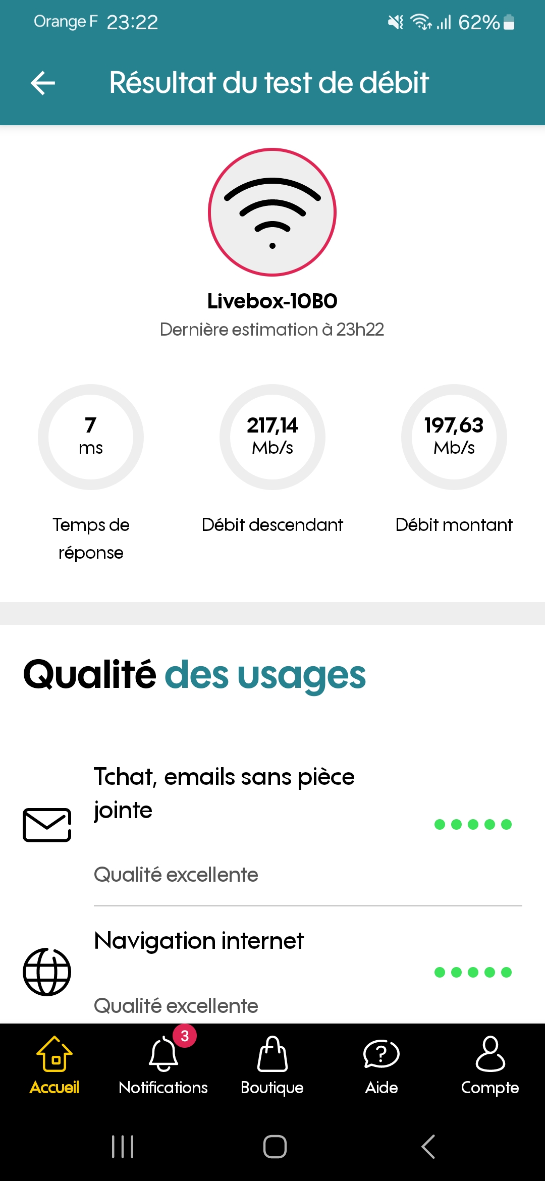 Résolu : Débit sosh bridé à 175 mb/s - Communauté Sosh