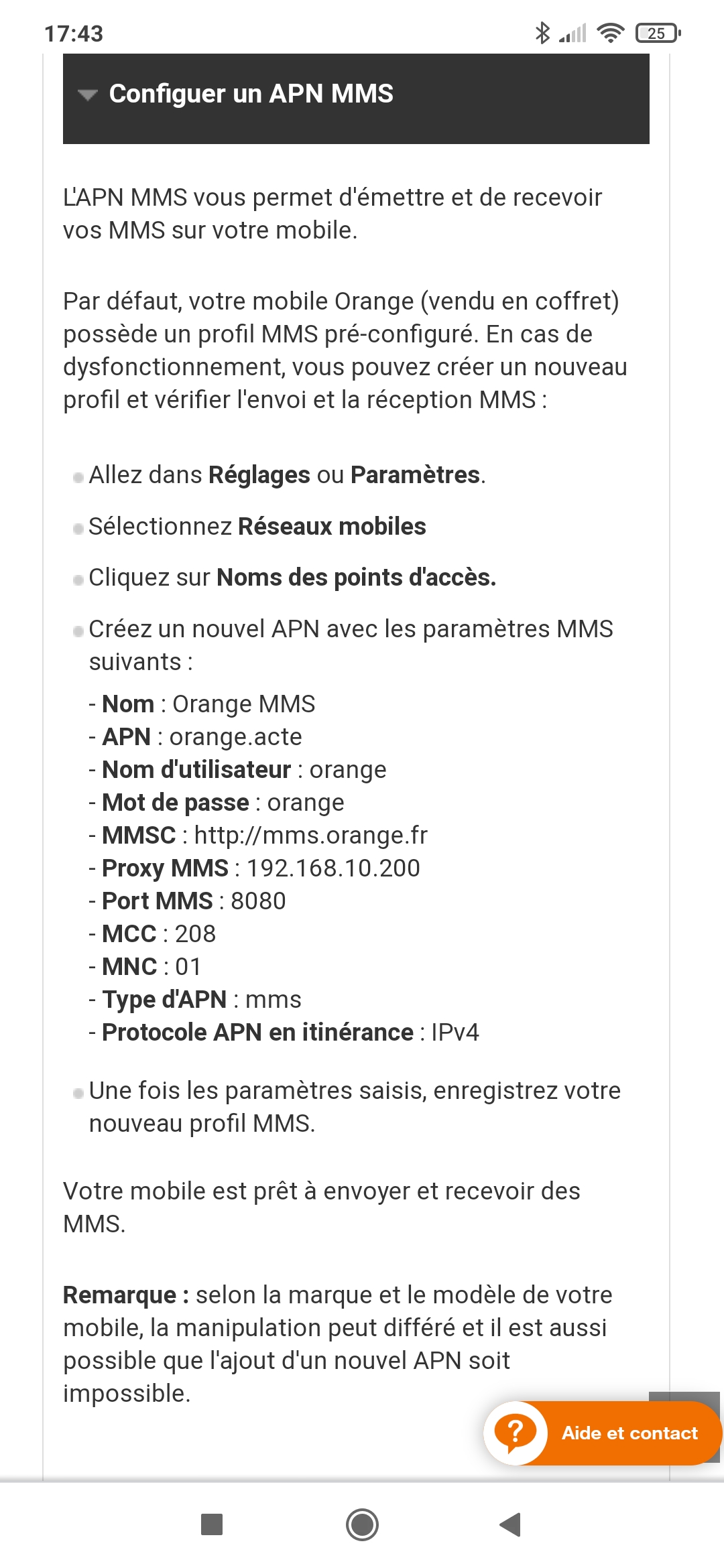 Réception impossible pour les codes de vérificatio... - Communauté Sosh
