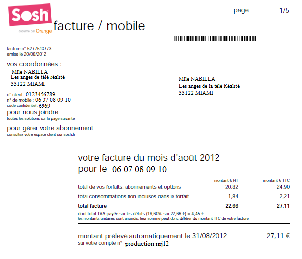 Vérifier le hors forfait sur la facture Sosh - Communauté Sosh